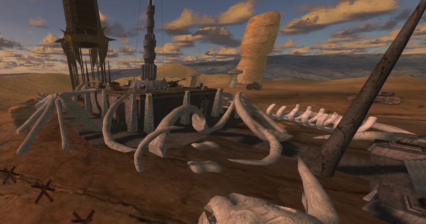 UT2004 Maps - {Wtf}Diealot: DM-Wtf-Azufrons_Outpost-M