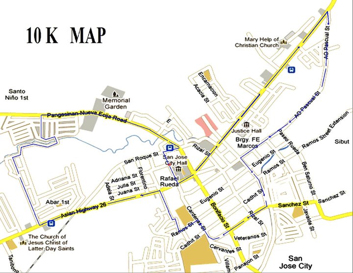 JUST POST IT: Takbo Laban sa DROGA: San Jose City LEG