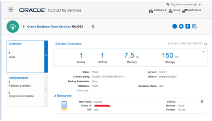 Oracle DBA Quick Notes: [Oracle Cloud] - Creating an Oracle Database ...