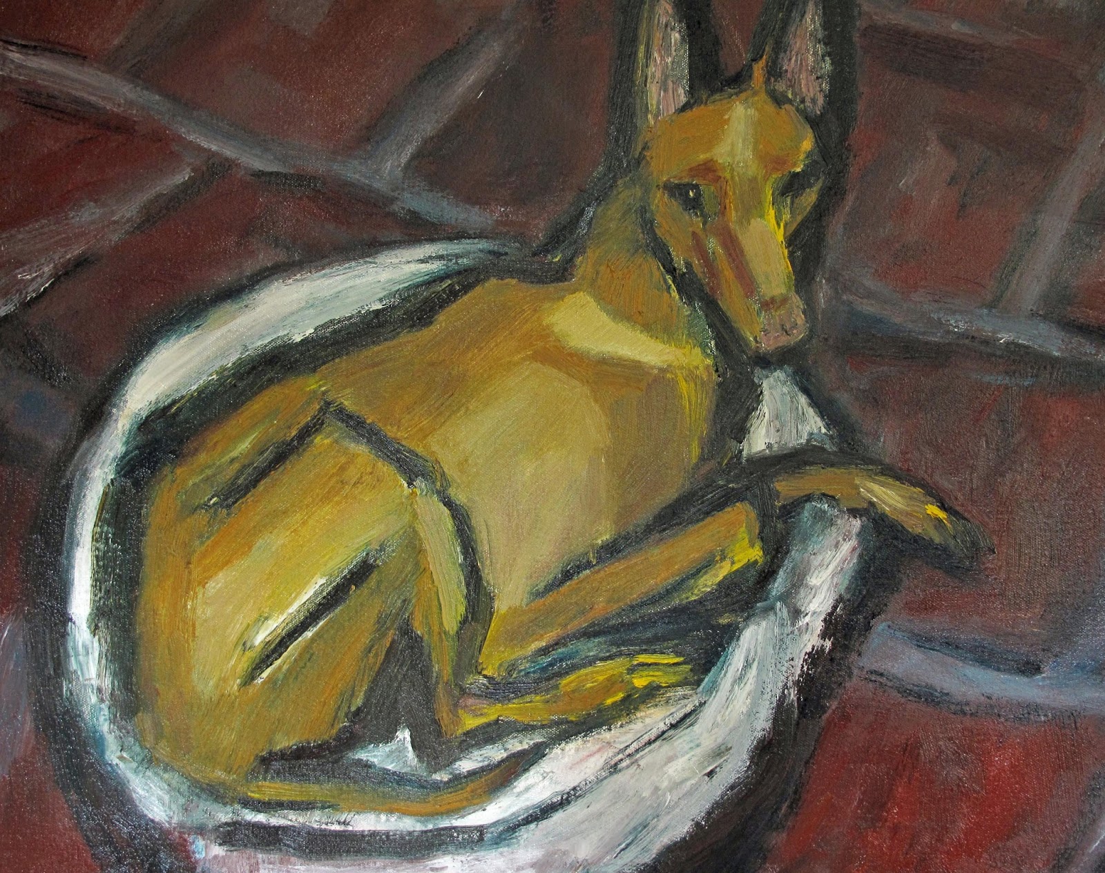 Neil Bolton Paintings: Frankie