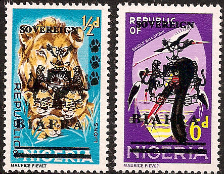 Commonwealth Stamps Opinion: 237. Biafra.