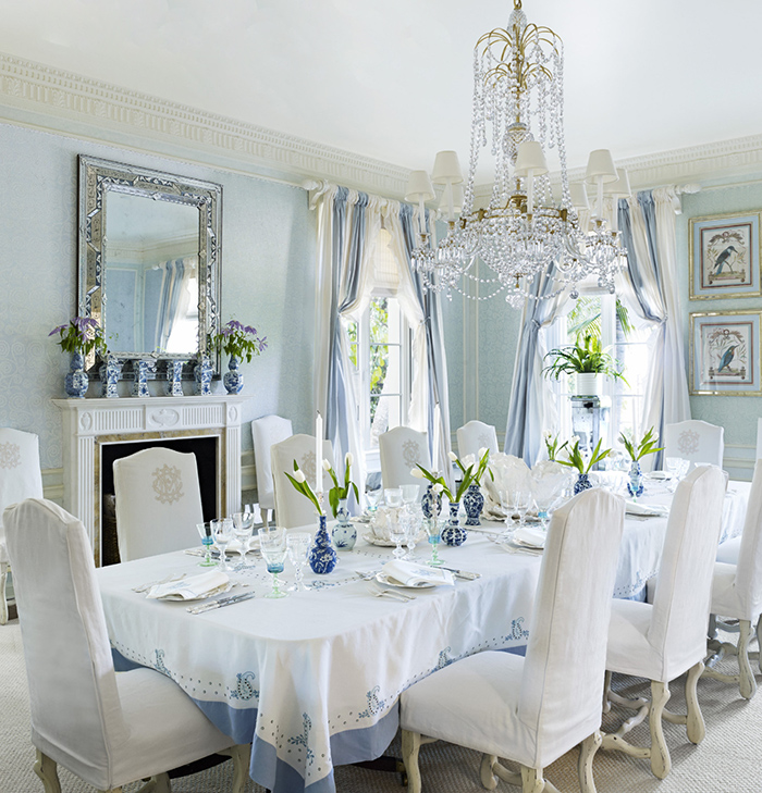 Blue and White Monday