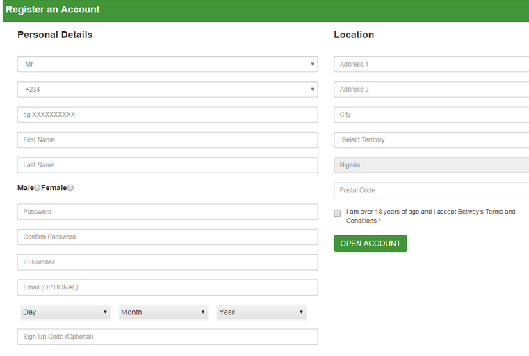 Betway Registration : Easy Steps To Follow On Betway Sign Up - latest ...