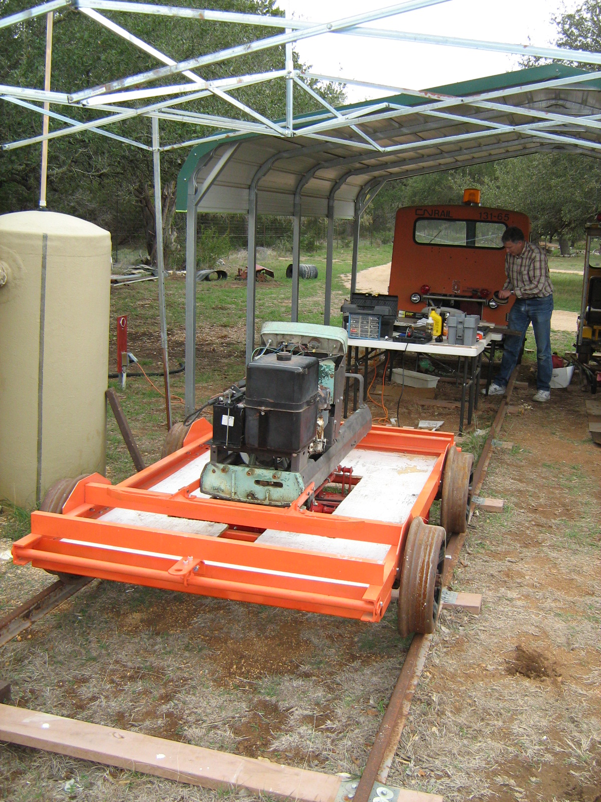 RPI projects: Rail-Mower Deck is Mounted, Passes First Operational Test