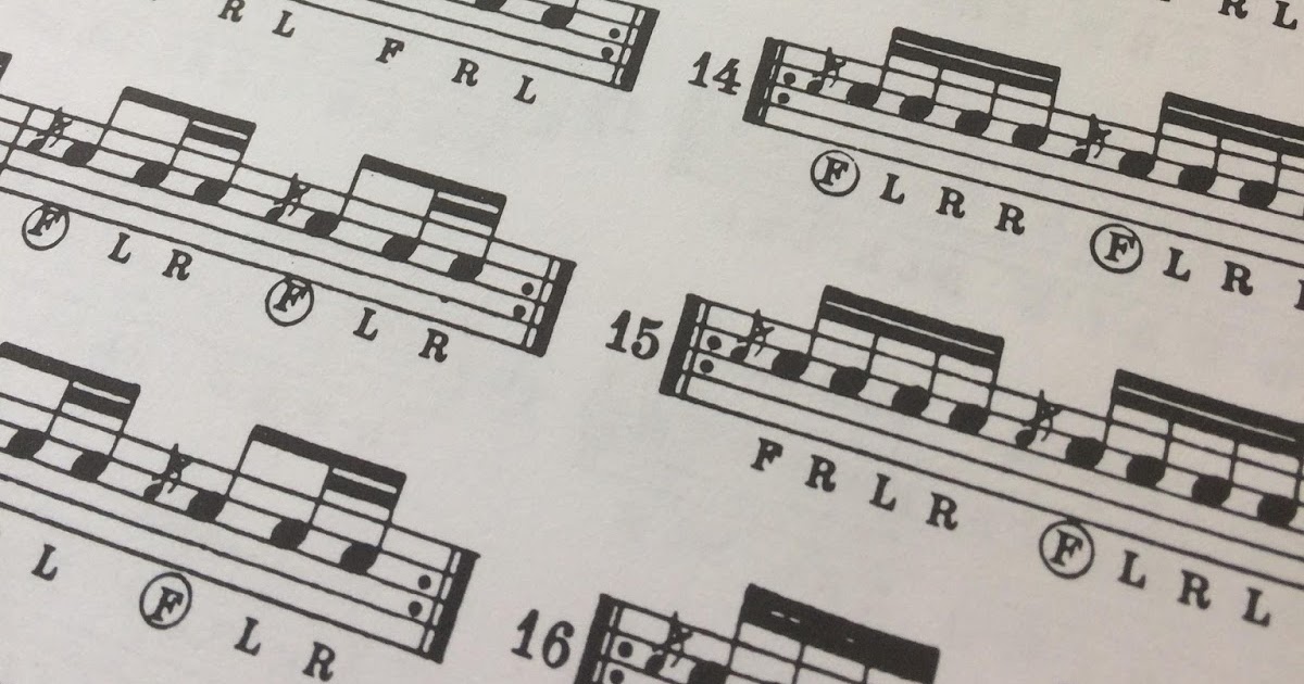 That Drum Blog: Stick Control Flam Beats - a little Christmas present