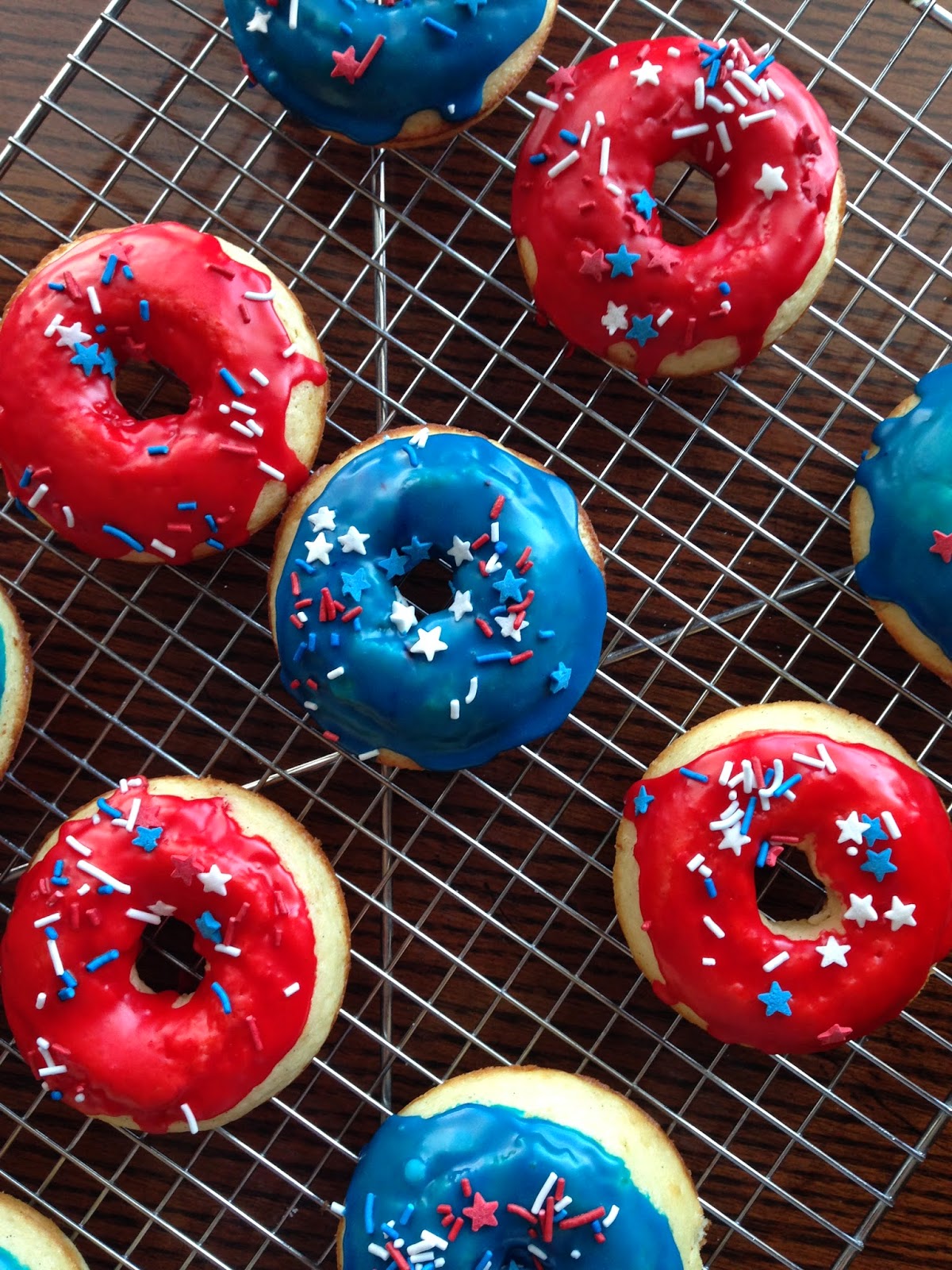 Baked Vanilla Bean Donuts