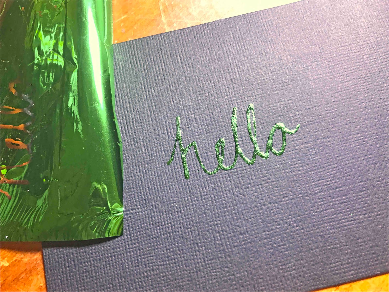 Loki Made It: How to Use A Zig 2 Way Glue Pen with Foil.