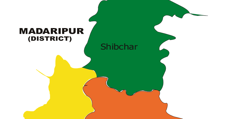 Madaripur District: District Map Of Madaripur