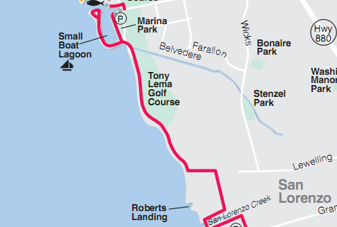 Walking San Francisco Bay: T. Lema Golf Course - June 18, '11