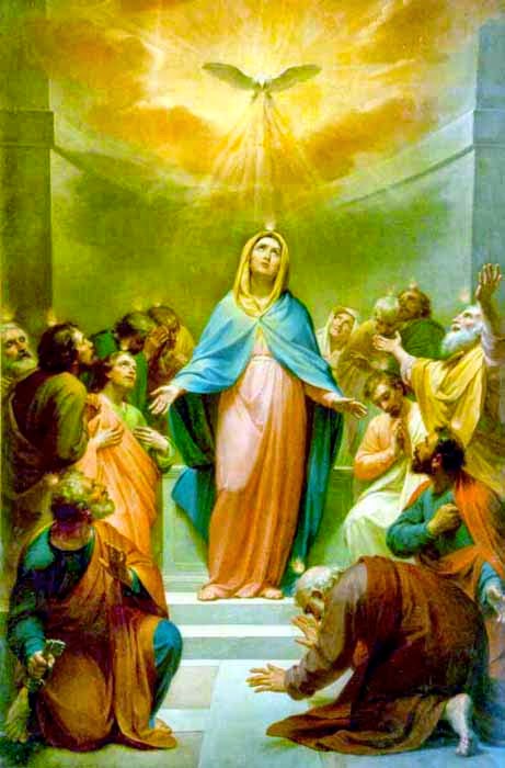 Los Corazones de Jesús y María: Misterios Gloriosos