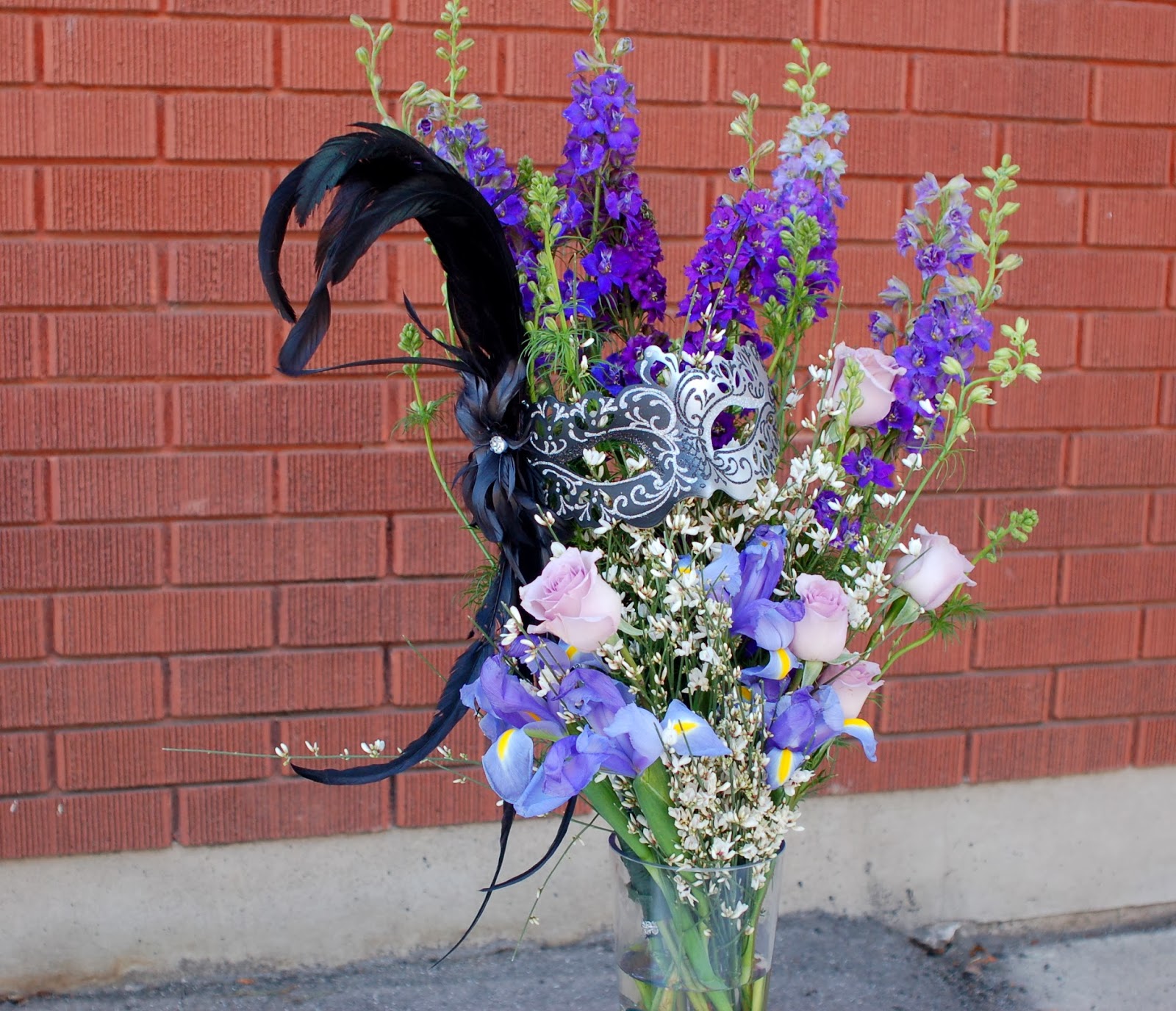 Wedding Flowers by Emily: Megan's New Years Eve Masquerade Ball Wedding