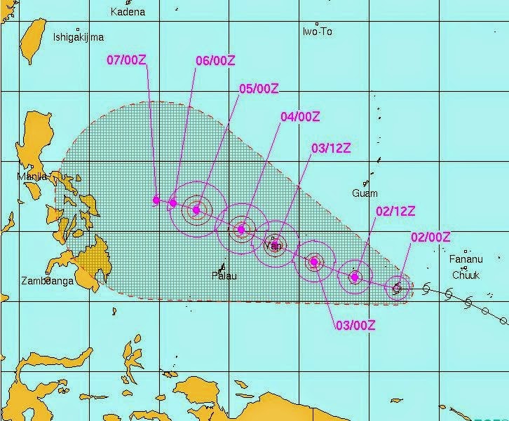Strong Typhoon "HAGUPIT" Might Make A Landfall In The Philippines | The ...