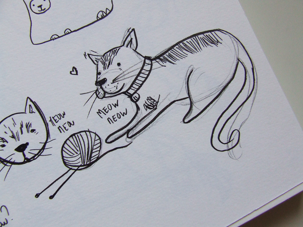 Daily Drawing Challenge - 31 Things to draw | 1-10 - Nuts for Paper