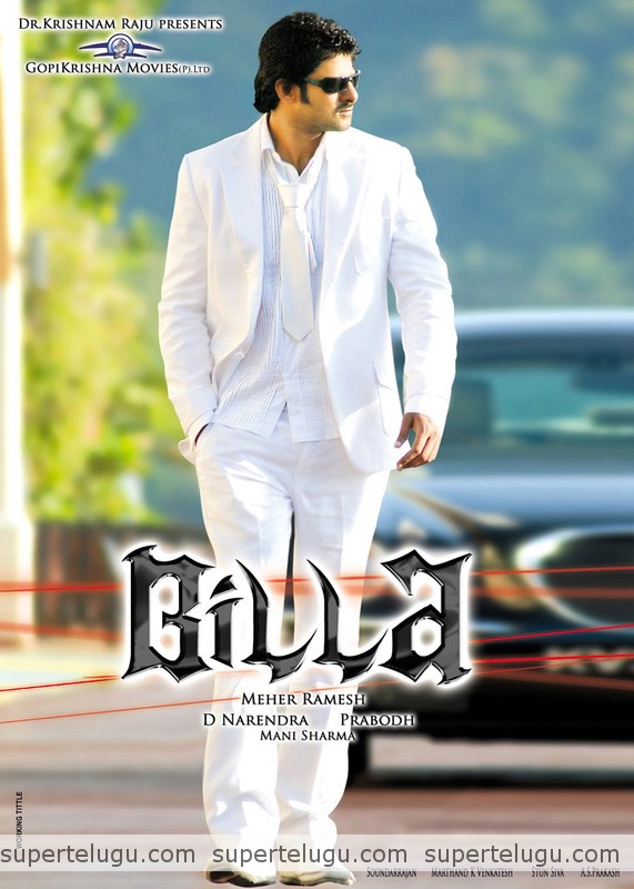 PrabhasMyHero Blog: Billa Song Lyrics