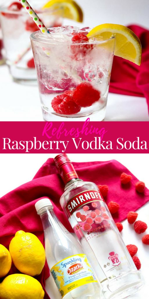 Raspberry Vodka Soda - Easy Recipes Healthy