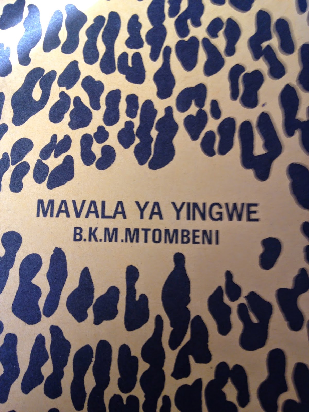 Madyondza :: Tsonga Books in the Madyondza Reference Library ...