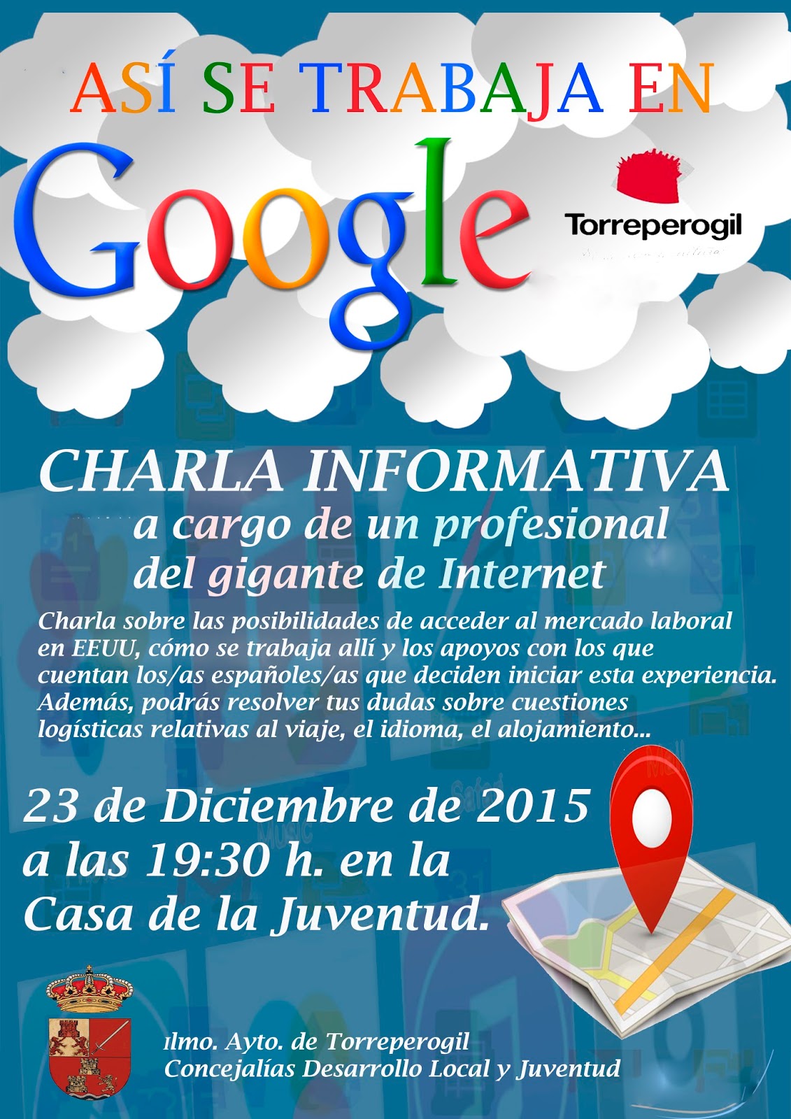 puntojoven torreperogil: Charla Informativa “Así se Trabaja en Google”
