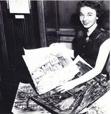 Alenquerensis: Mary Hamilton, a artista/pintora de postais da Hallmark ...