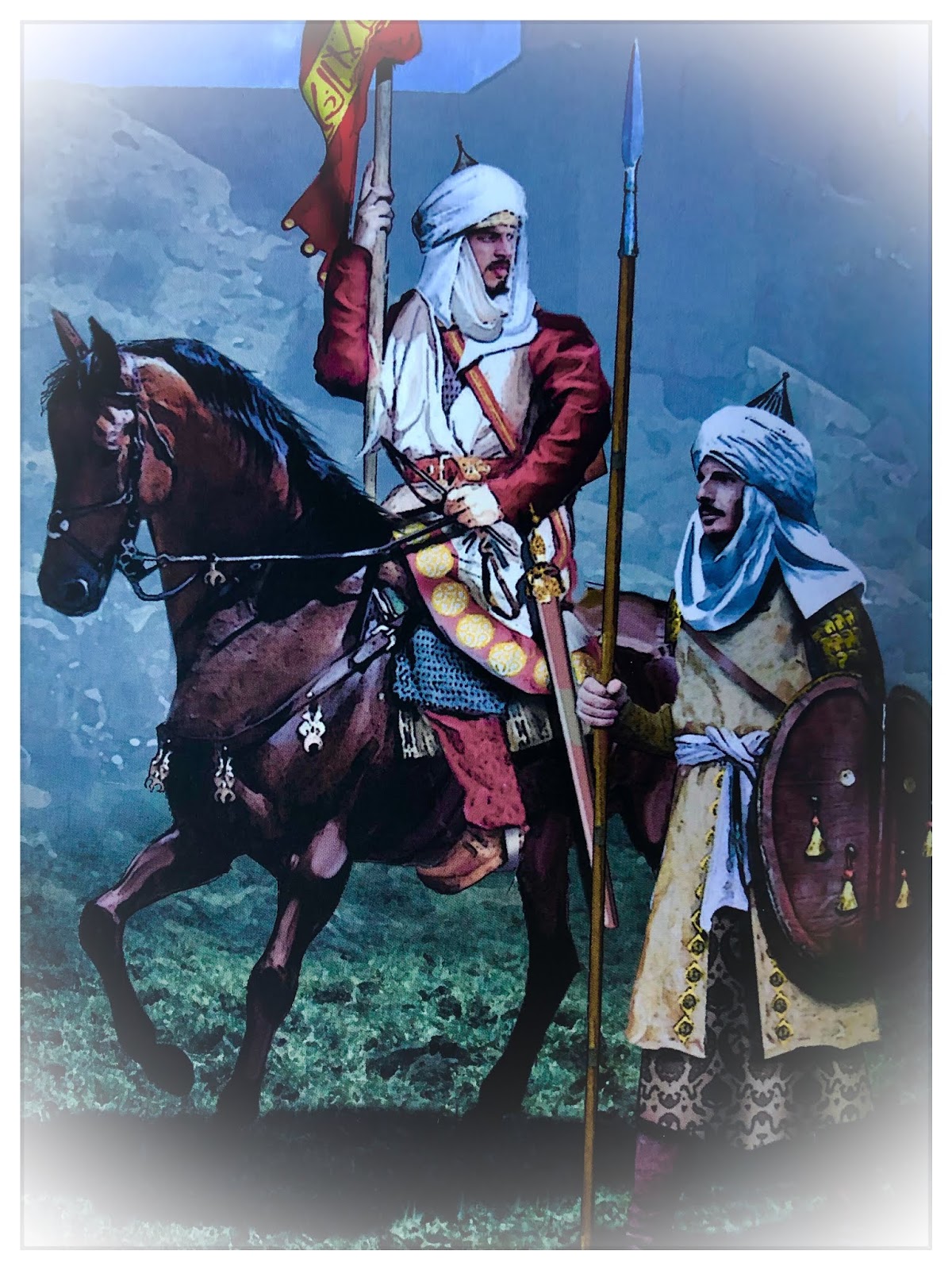 La guardia de elches de la corte nazarí