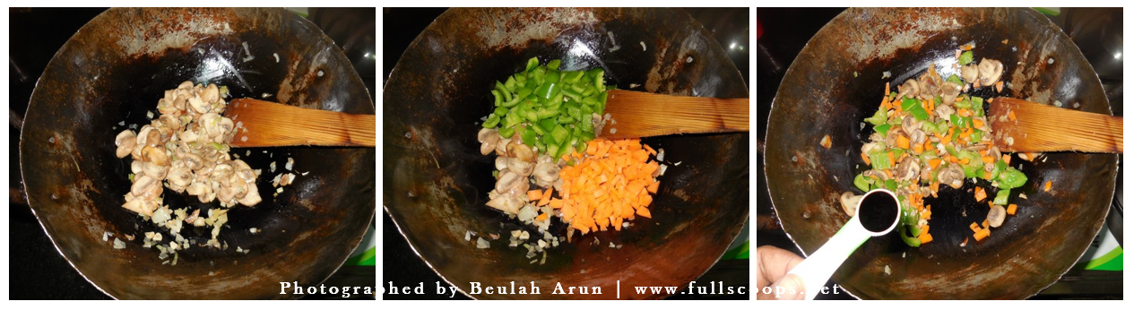 Mushroom Fried Rice ~ Full Scoops - A food blog with easy,simple ...