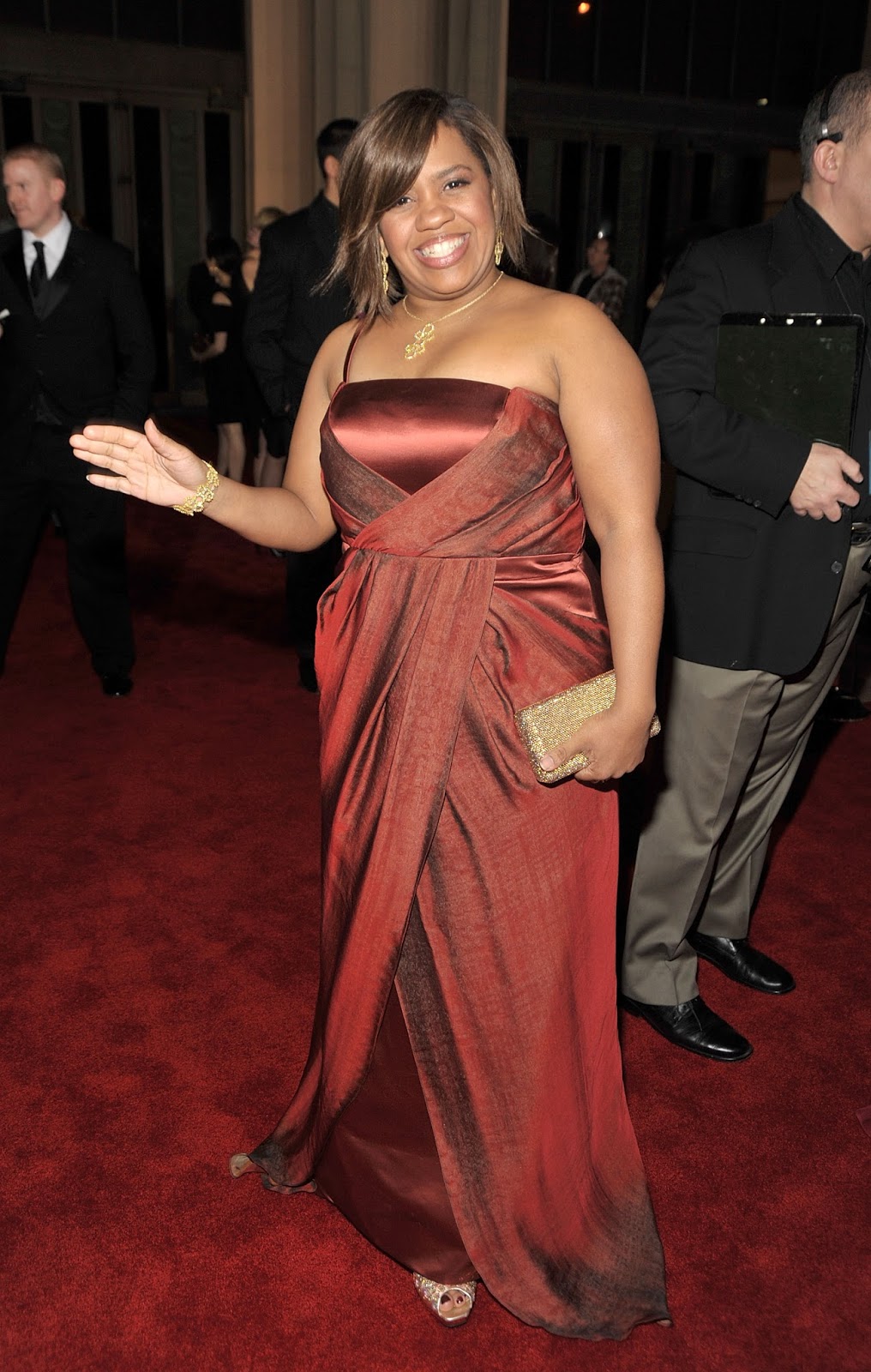 Chandra Wilson HQ Photos at 35th Annual People's Choice Awards Arrivals
