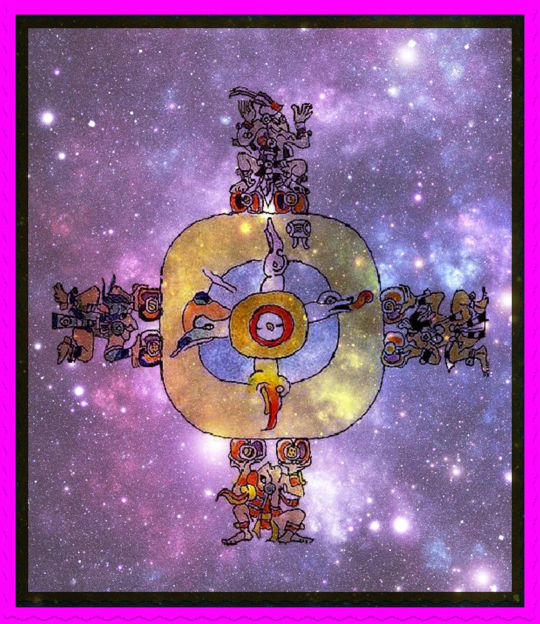 TURISMO DE CONCIENCIA: DIVINITIES OF THE FOUR WINDS - PATHS OF THE MAYA SKY