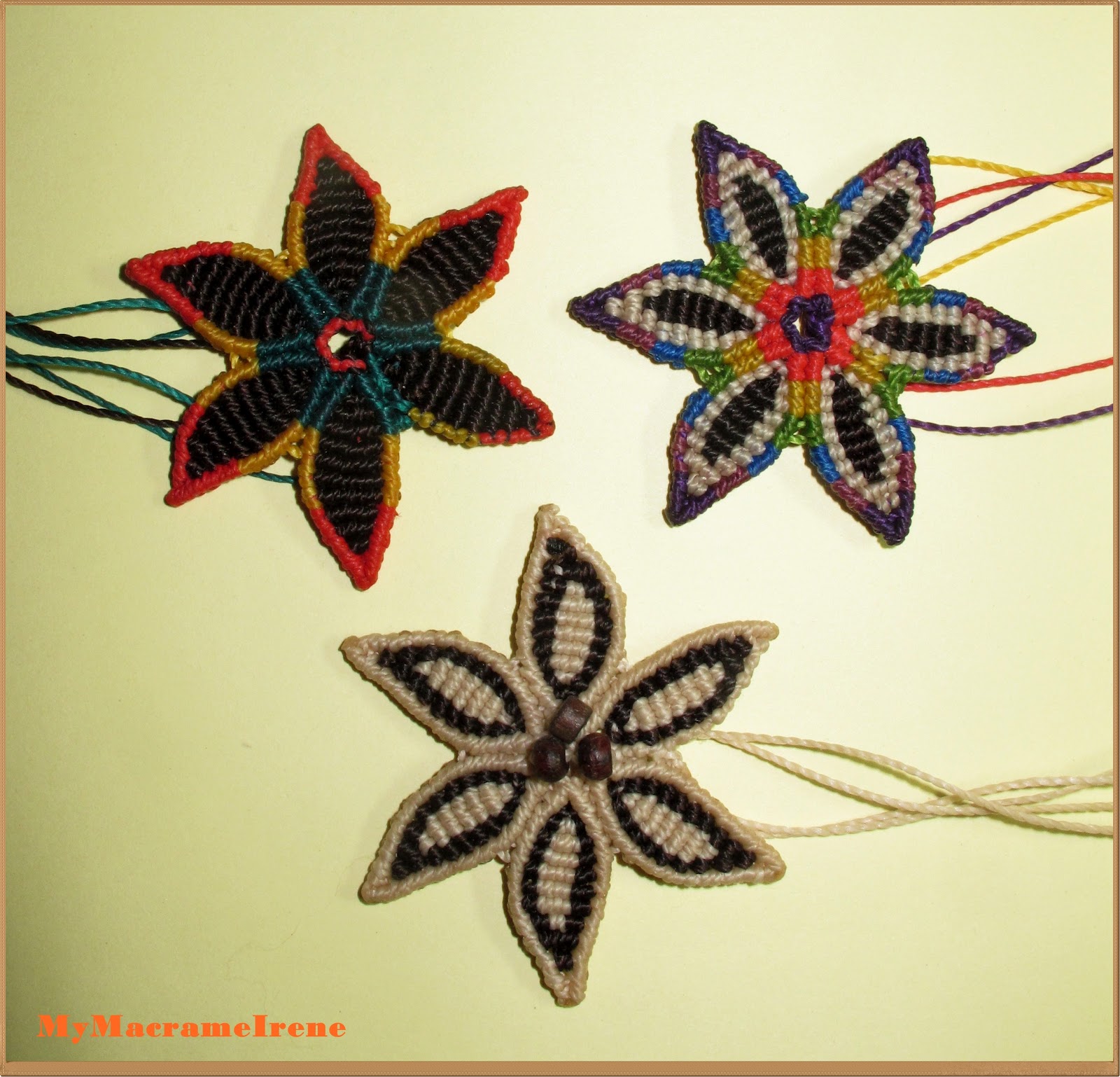 My Macrame: Flores en macramé personalizables