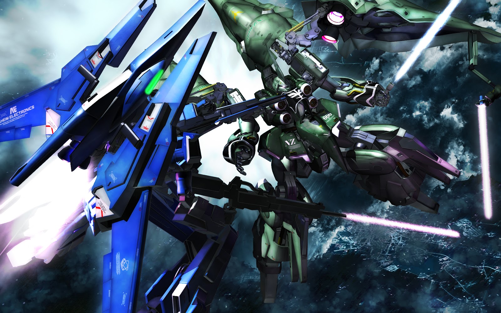 NZ-666 Kshatriya wallpaper images - Gundam Kits Collection News and Reviews