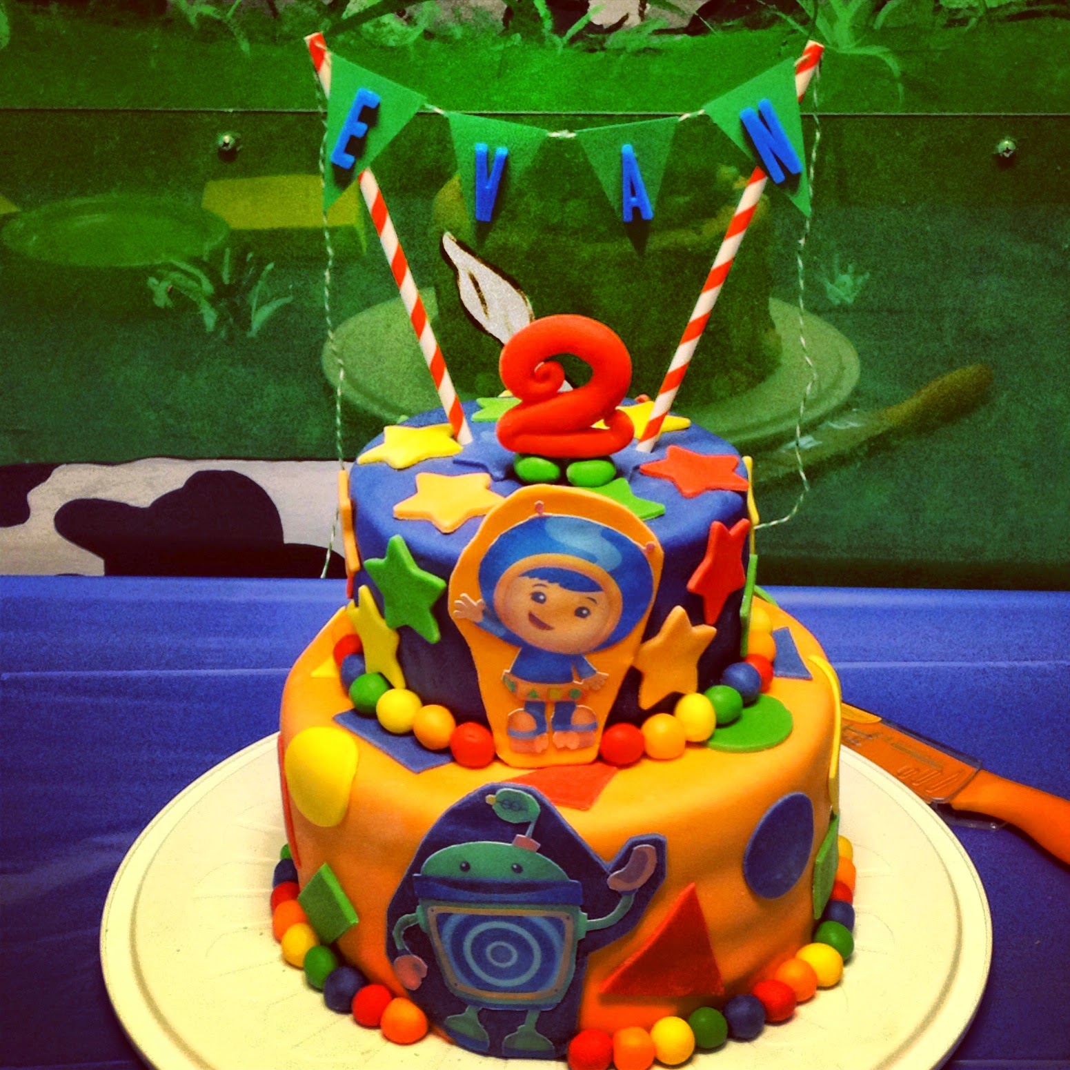It's Going to Be Legen...wait for it....dary: Team Umizoomi Birthday Cake