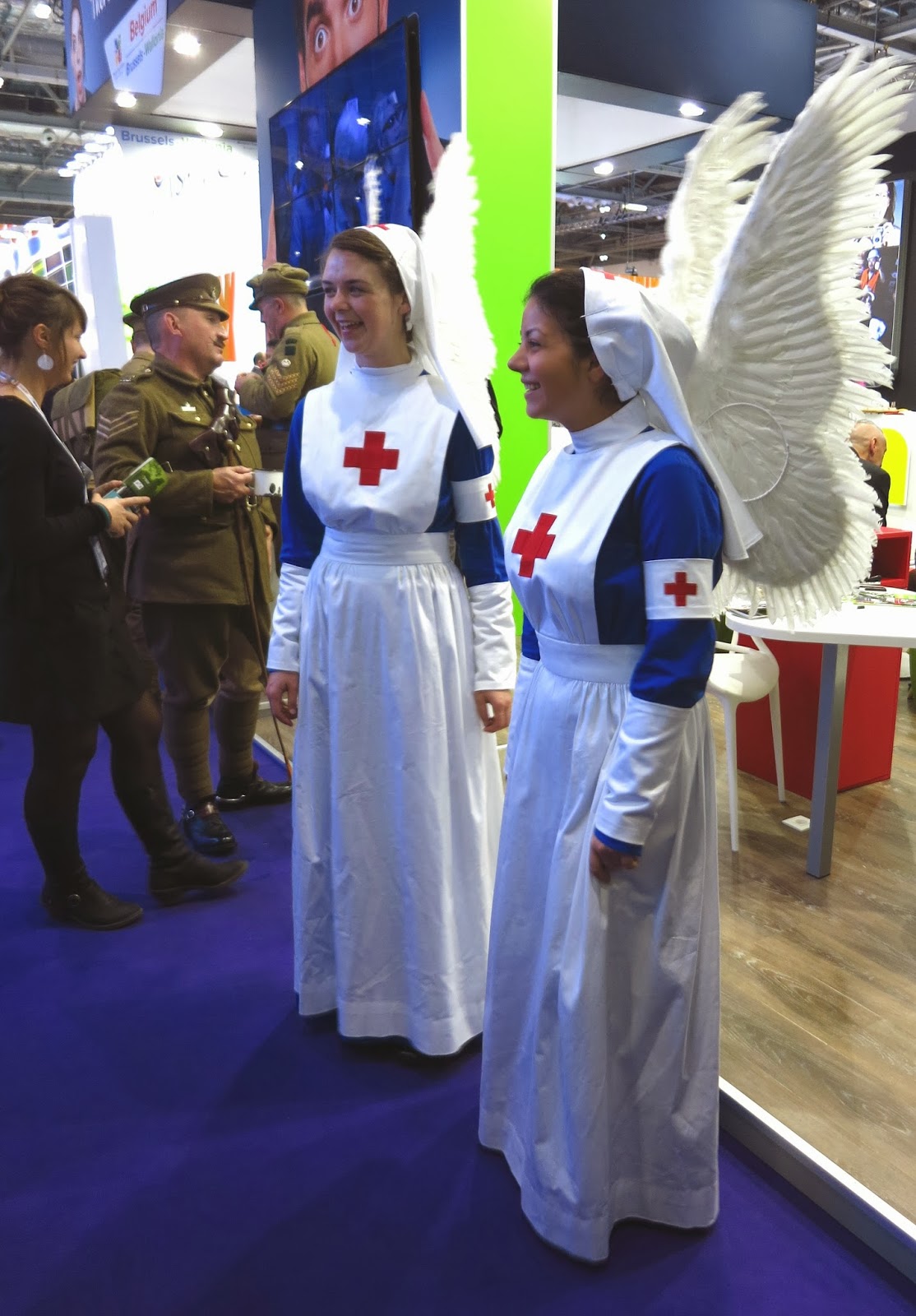 NURSE MABEL AND HER AMAZING FLEAS!: Angels of Mercy