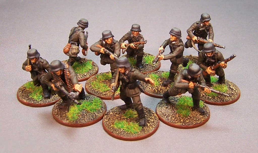 Bolt Action: Germany 'Heer Infantry Squad 3' ~ The Old West Chronicle