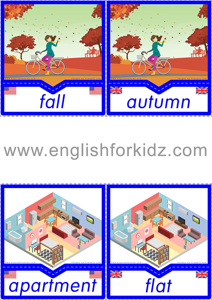 English for Kids Step by Step: 700+ Printable English Flashcards: Nouns