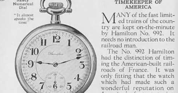 Hamilton Pocket Watch Grade 992? | WatchUSeek Watch Forums