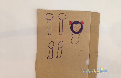 Homemade toys - Funny Swinging Monkey