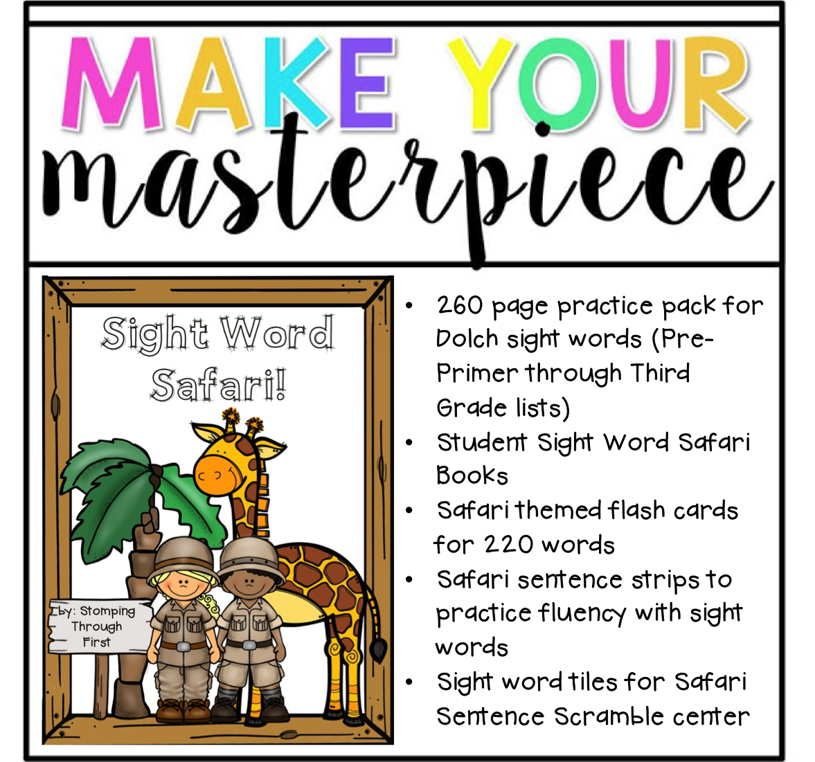 Stomping Through First: My Masterpiece: Product Reveal and GIVEAWAY!