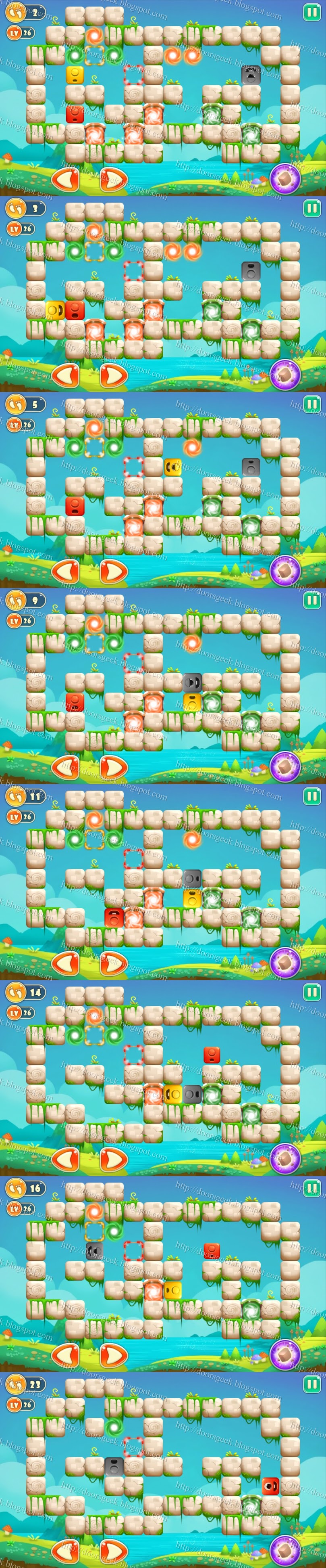 Block Mania [World 1] Level 26 ~ Doors Geek