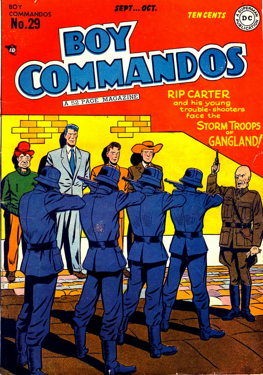 Pappy's Golden Age Comics Blogzine: Number 1484: Swastika over New York!