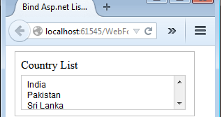Bind Asp.net ListBox Control by XML File Data Using DataSet in C#.Net ...