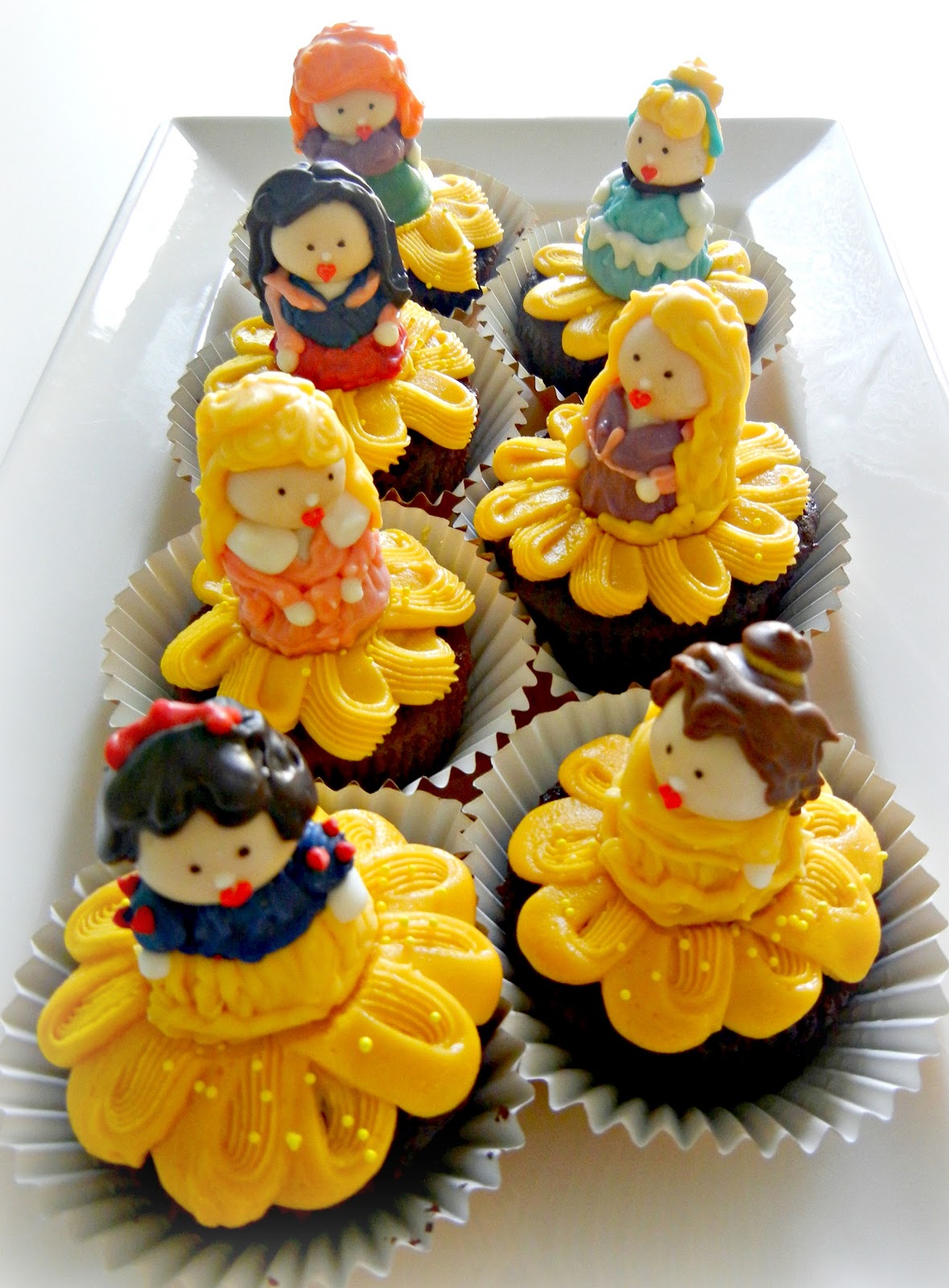 Sugar Swings! Serve Some: Disney Little Princesses Cupcakes