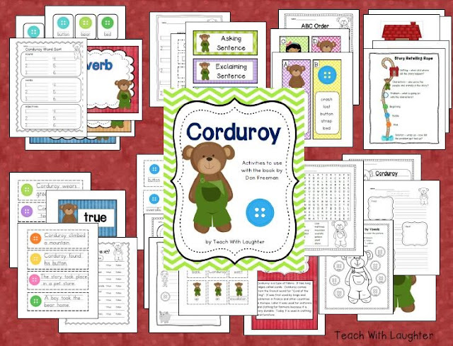 Teach With Laughter: Corduroy update!