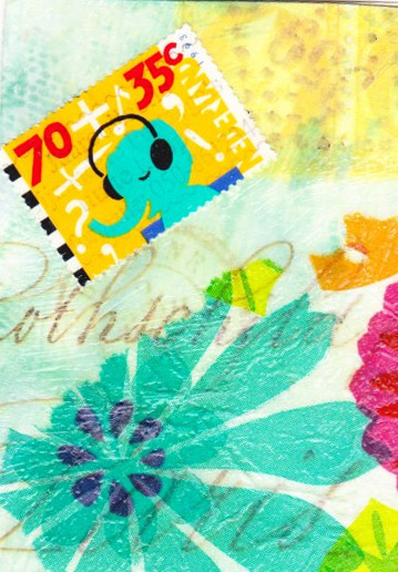 Studio39Designs: Fun ATC Swap - Unusual Postage Stamps