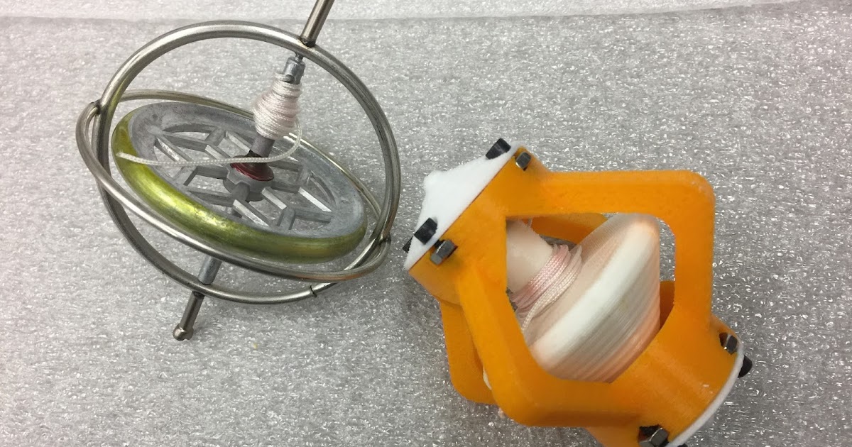 Eric Prints: Gyroscope (3D Printed)