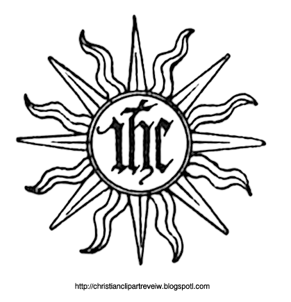 Sun Symbols for a Chrismon Christmas Tree | Christian Clip Art Review