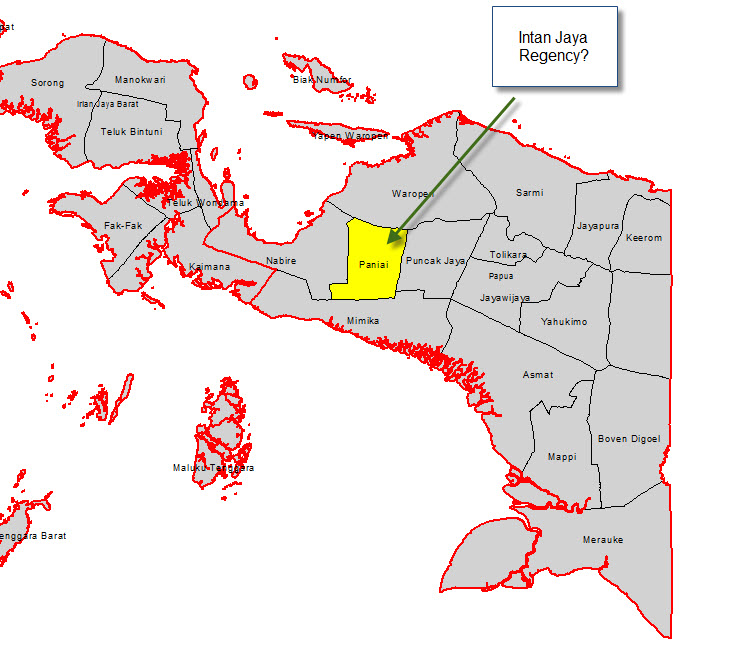 info PAPUA TENGAH: Kabupaten Paniai