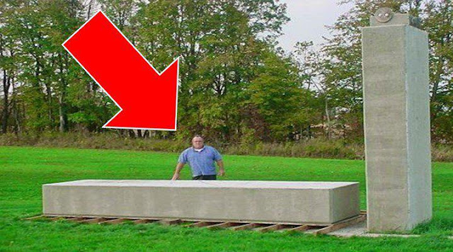 Watch This Forgotten Technology: Man Lifts 20 Ton Block By Hand