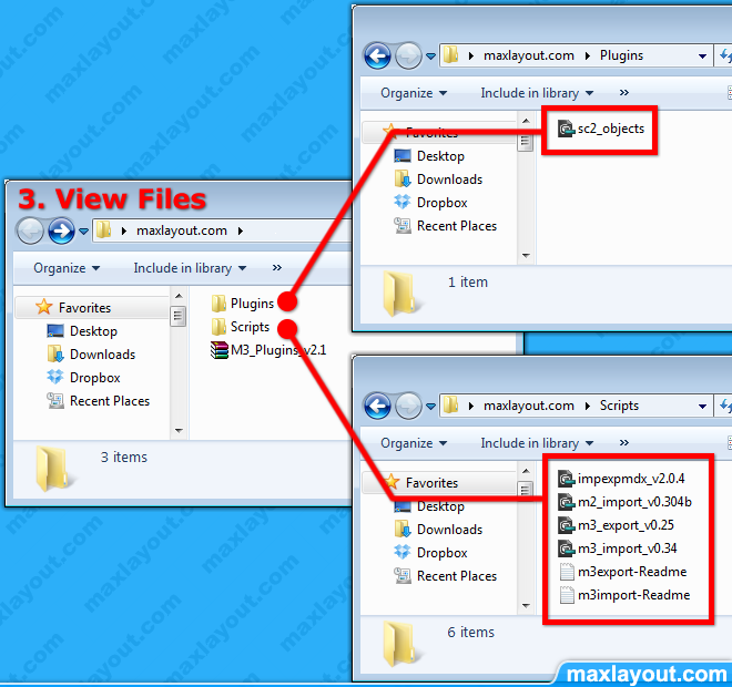 Tip.maxlayout.com: 3ds Max: วิธีติดตั้ง M3 Plugins