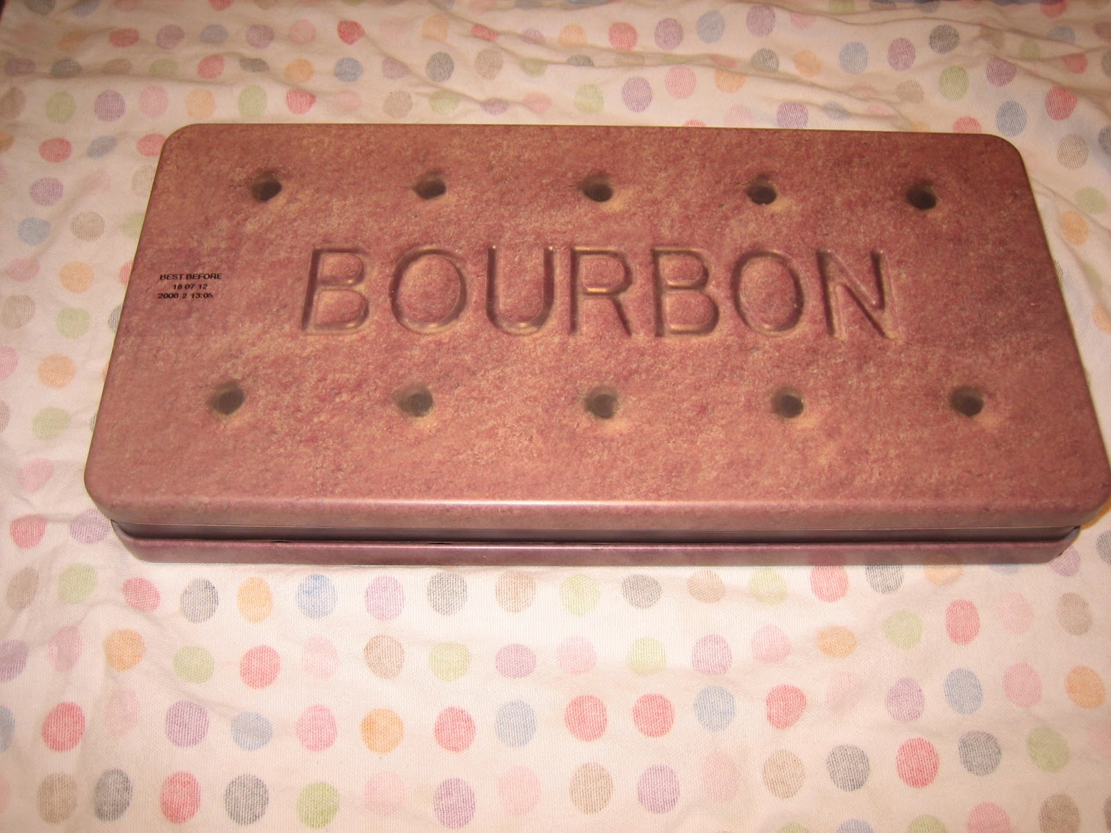 Big Versions of Things: Bourbon Biscuit Tin (Marks & Spencer, 2012)