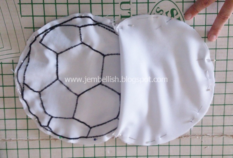 Soccer Ball Pattern Sewing