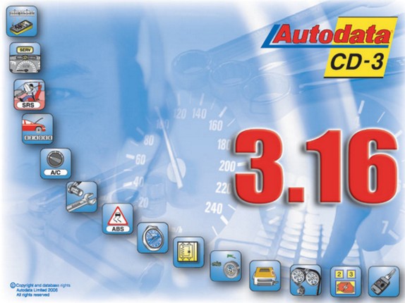 Car Diagnosing and Repairing Software Autodata 2007 Version 3.16 Full ...
