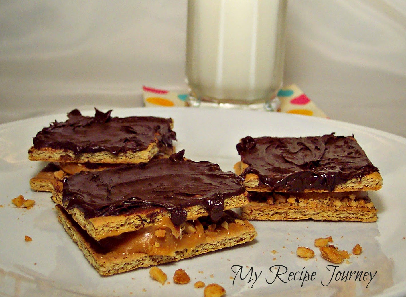 My Recipe Journey: 4 Ingredient Snickers Cookies